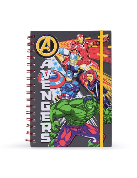 Lifestyle - Δώρα - Marvel - Avengers Burst A5 Wiro Notebook - Είδη Γραφείου